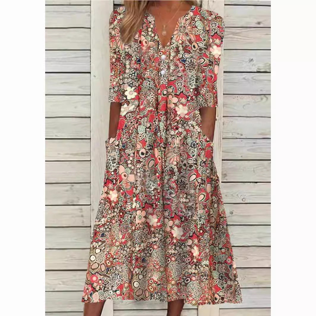Naledi™ - Elegant Dress with Tummy Coverage – Arno & Lira